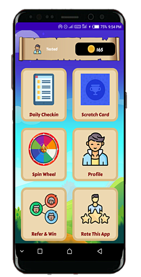 Scratch & Spin to Win Android App with Earning System (Admob, Facebook bidding, StartApp, Unity ...